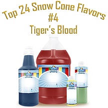 Gallon of Sodium Benzoate Snow Cone and Shaved Ice Syrup Preservative